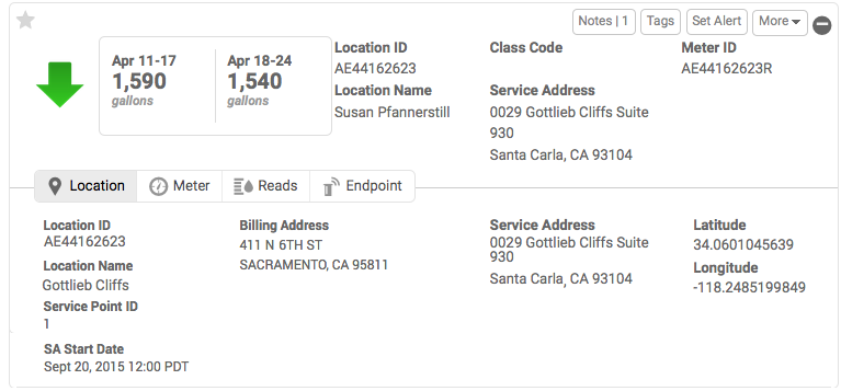 carte-section-location-service point ID | Need Help?