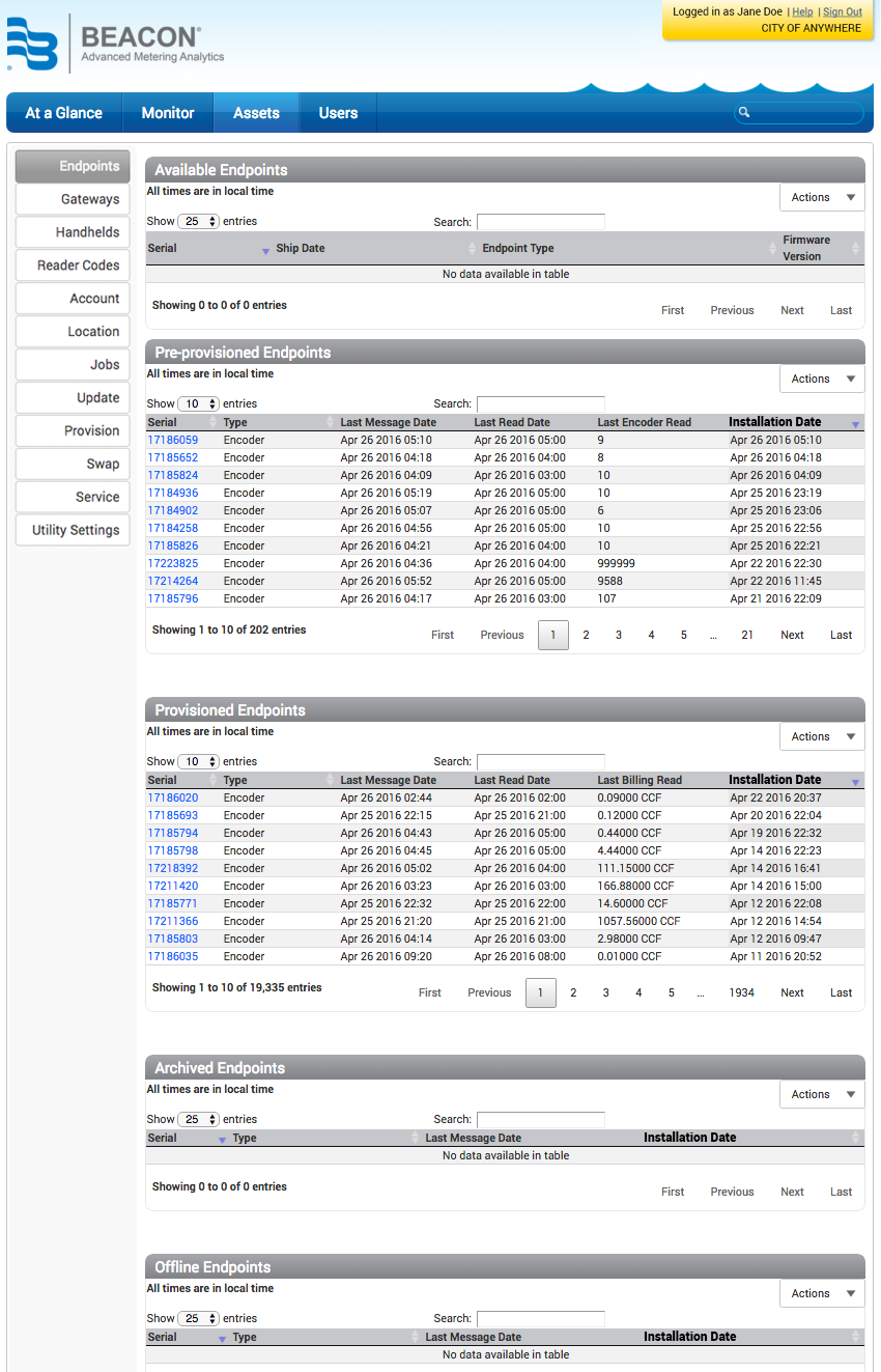 assets-config-utility-settings | Need Help?