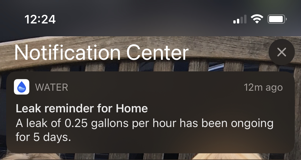 On-phone Leak Notification | Need Help?
