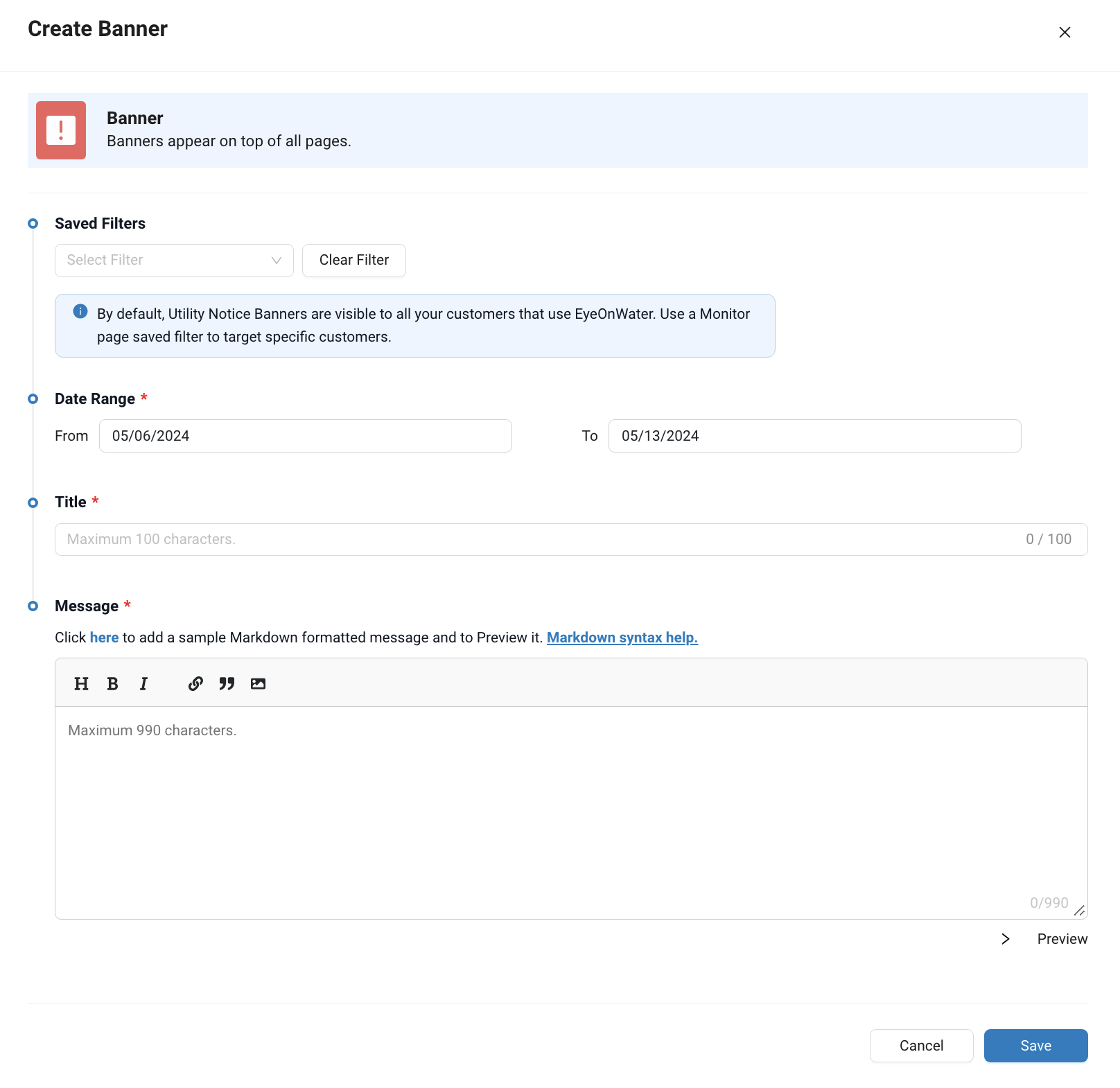 Utility Notices | Need Help?