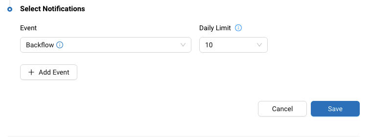 Select Notifications section | Need Help?